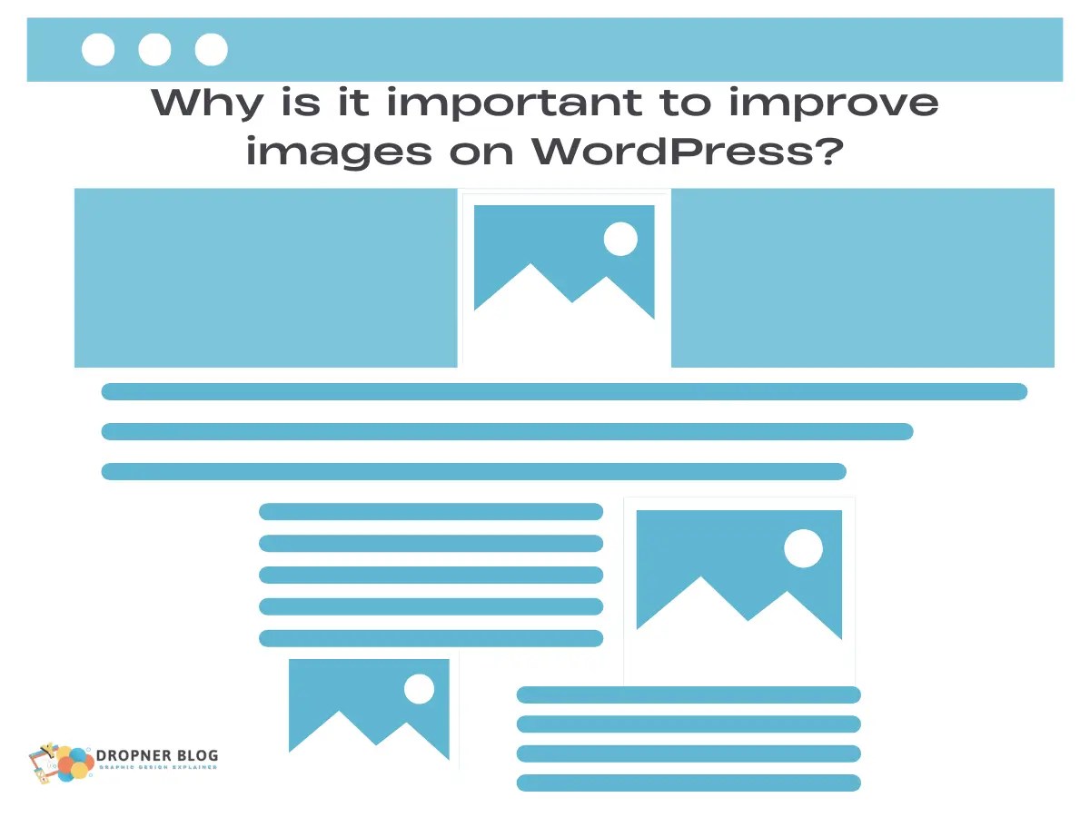 Why is it important to improve images on WordPress? – Dropner Graphic ...