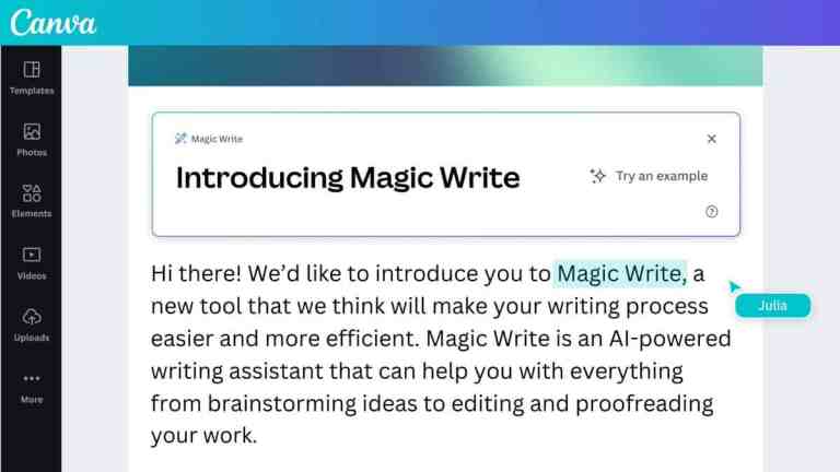 How To Use The Magic Write Tool From Canva – Dropner Graphic Explainer